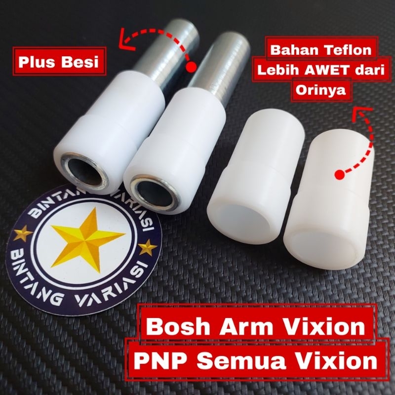 Jual Bosh Arm Vixion Old New Nvl Nva R Boshing Arm Vixion Bahan Teflon ...