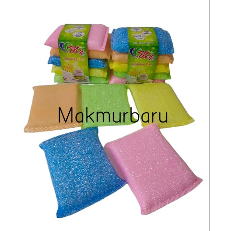 Jual Spons Cuci Piring / Spons Warna - Warni /Busa Pembersih Kotoran ...