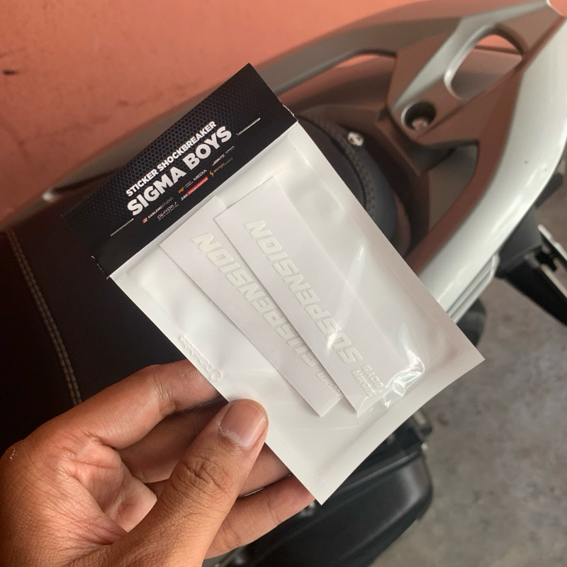 Jual Stiker Shock Sigma Boy SB Authentic | Shopee Indonesia