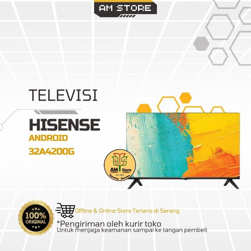 Jual HISENSE ANDROID TV 32" A4200G | Shopee Indonesia