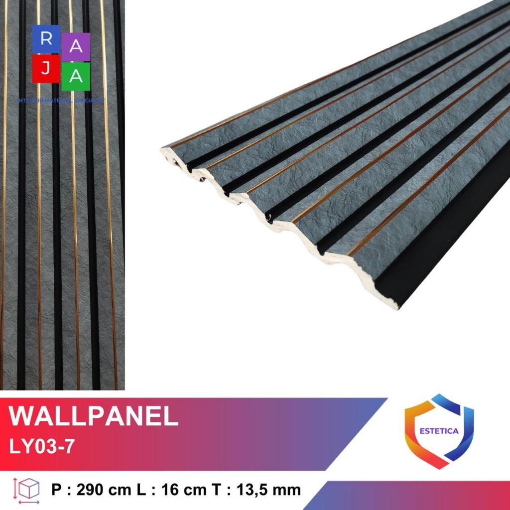 Jual WPC Wood Wall Panel PVC Dekorasi Dinding Wallpanel Pengganti ...