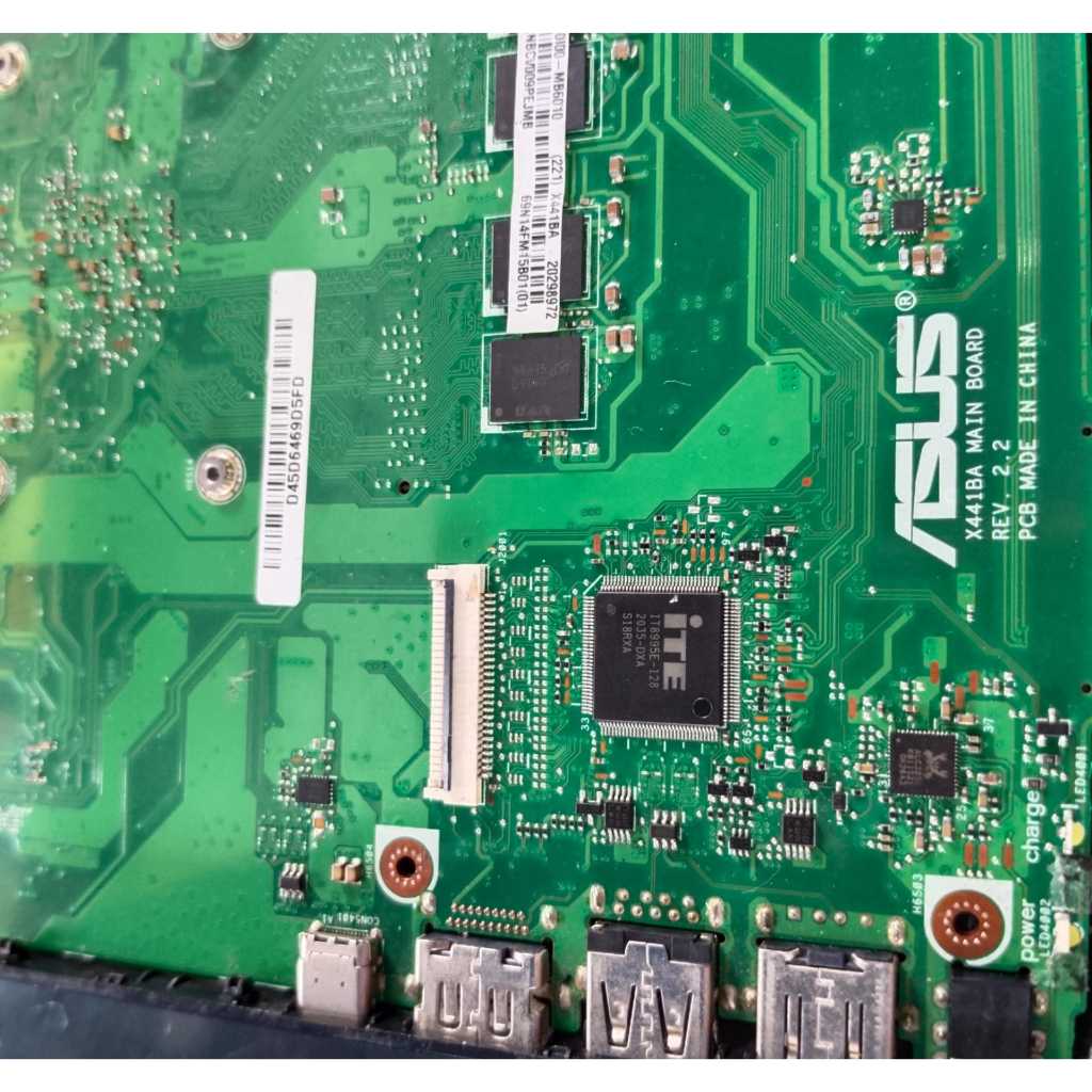 Jual MAINBOARD ASUS X441BA AMD A4-9120 RAM 4GB NYALA AWAL CHARGER ...