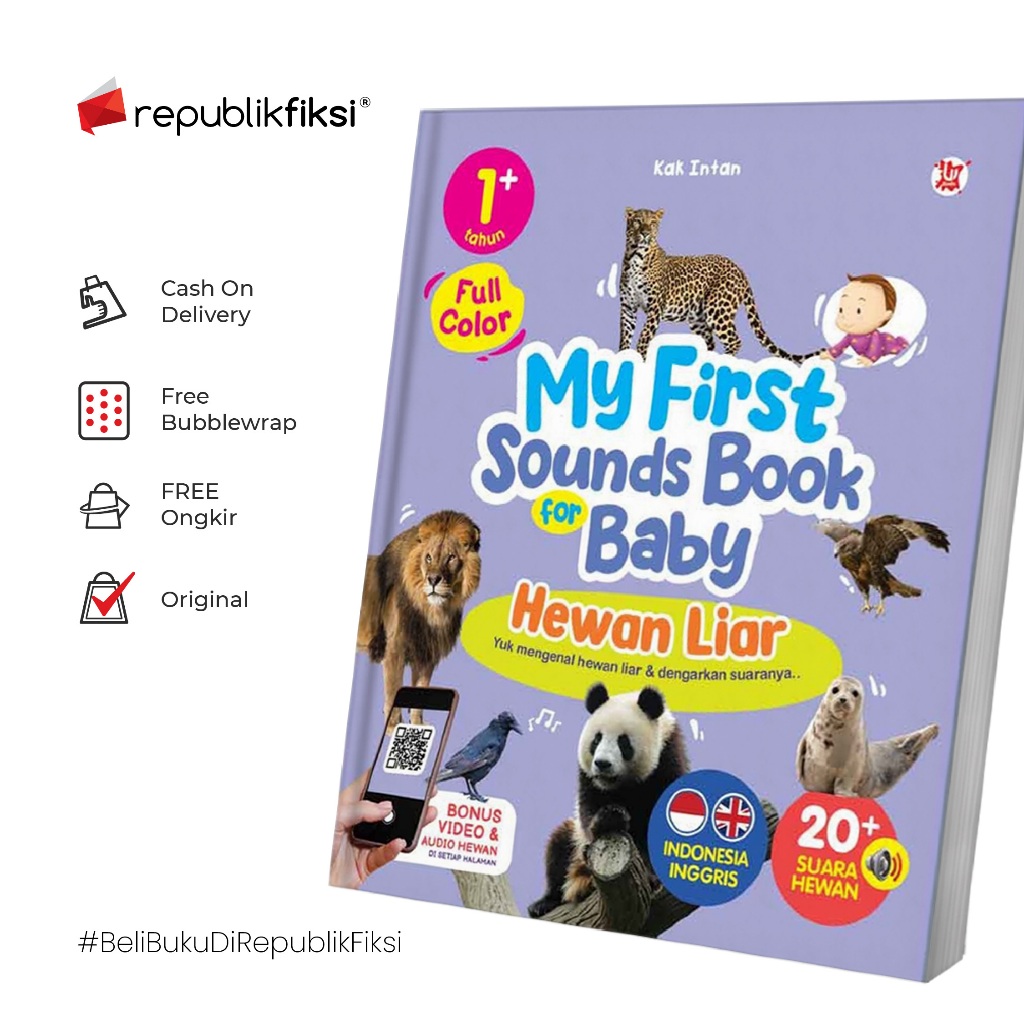 Jual Buku Anak My First Sounds Book For Baby - Kak Intan - WahyuMedia ...