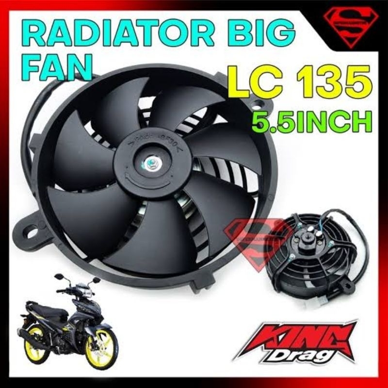 Jual Kipas Radiator Besar 5,5 Inch King Drag | Shopee Indonesia
