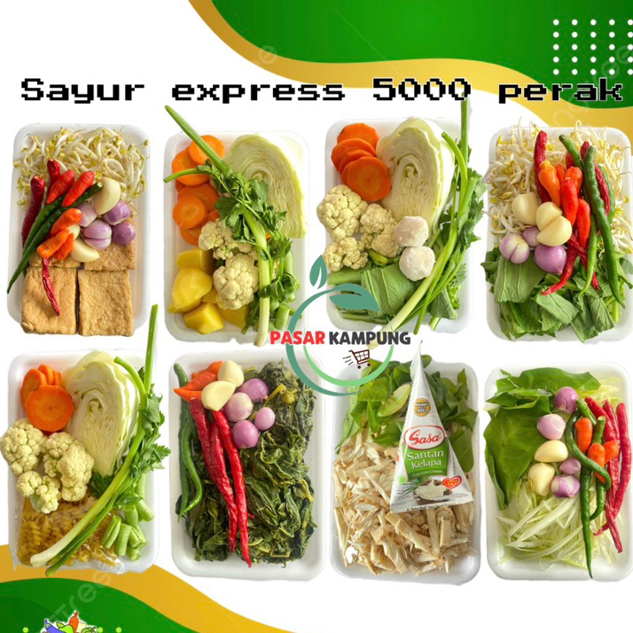 Jual paket sayur siap masak / sayur pack / foodprep sayur / sayur sop ...