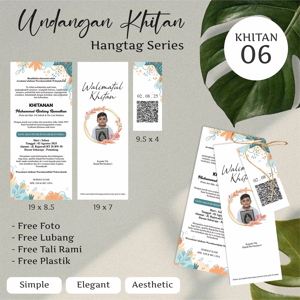 Jual UNDANGAN HANGTAG CUSTOM / UNDANGAN RUSTIC / UNDANGAN CUSTOM ...