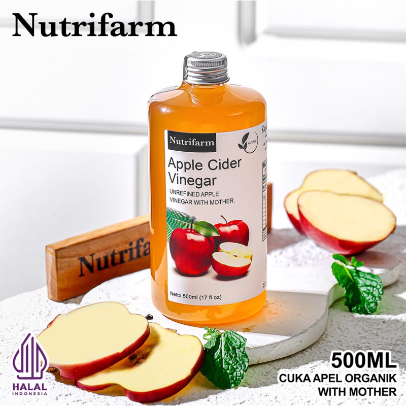 Jual (PROMO) CUKA APEL NUTRIFARM | BEST APPLE | SUUR LEMOEN 500ML UNTUK ...