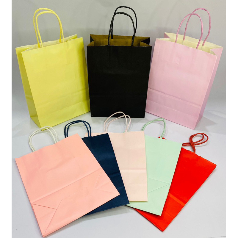 Jual PAPER BAG MINI POLOS WARNA | Shopee Indonesia