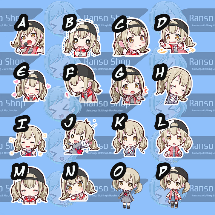 Jual Sticker Project Sekai Kohane Chibi | Stiker Vinyl Satuan Azusawa ...