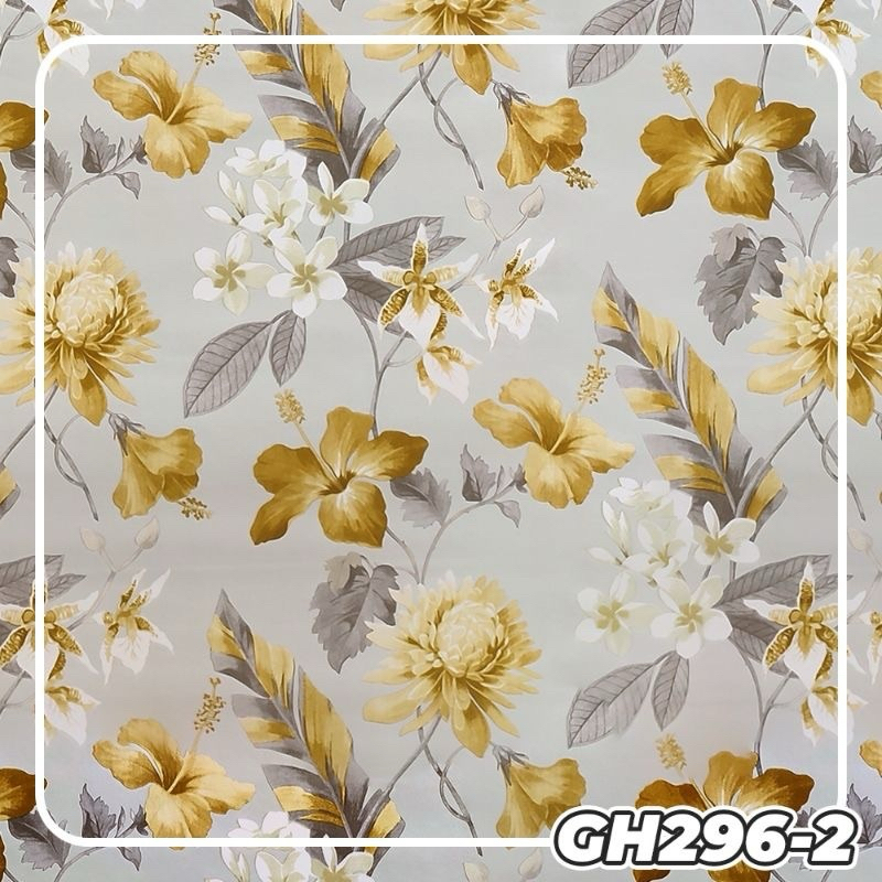 Jual BUNGA Sepatu Wallpaper sticker dinding motif BUNGA SEPATU ukuran ...