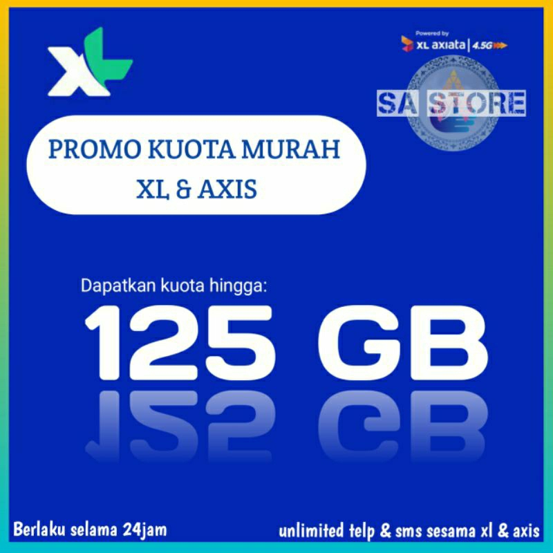Jual Kuota Reguler XL dan AXIS | Shopee Indonesia