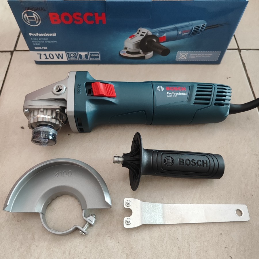 Jual Mesin Gerinda Bosch GWS 700 Angle Grinder Listrik 4 Inch - GWS700 ...