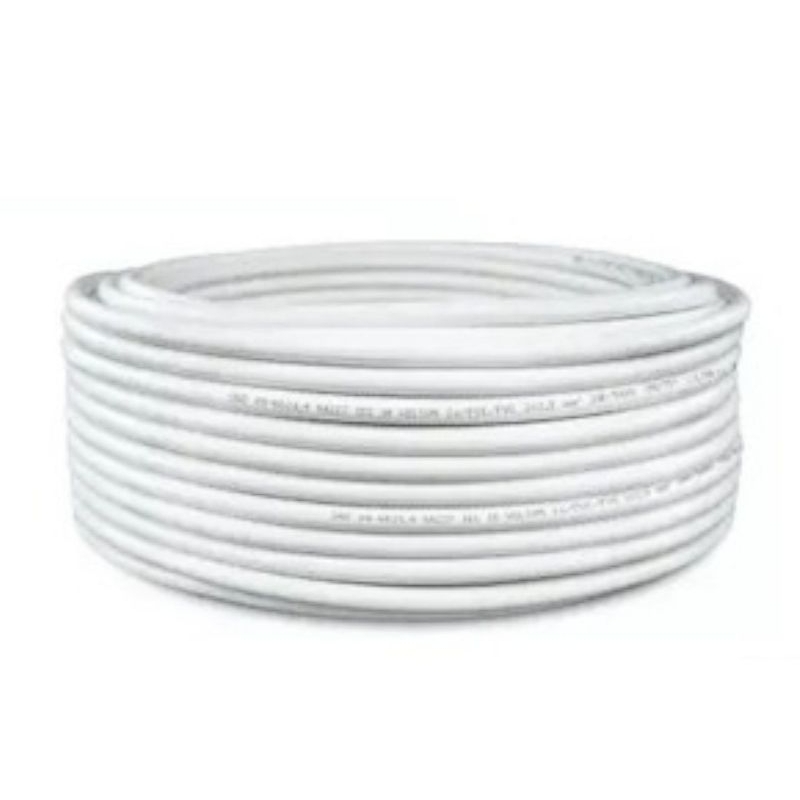 Jual Kabel Kawat Eterna NYM 4x1,5mm Roll 100M Kabel Listrik Putih 4X1.5 Tembaga Kawat Engkel 4 x ...