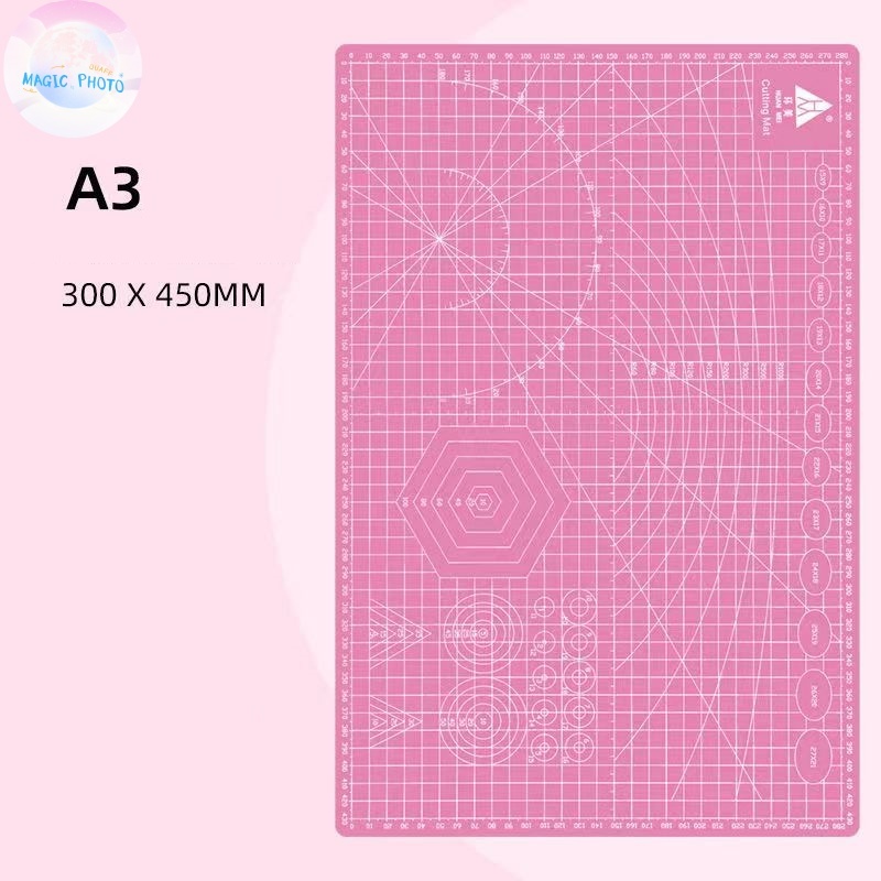 Jual A1/A2/A3/A4 ukuran Alas potong kertas /cutting mat / ketebalan 3lapisan 5 lapisan pvc board ...