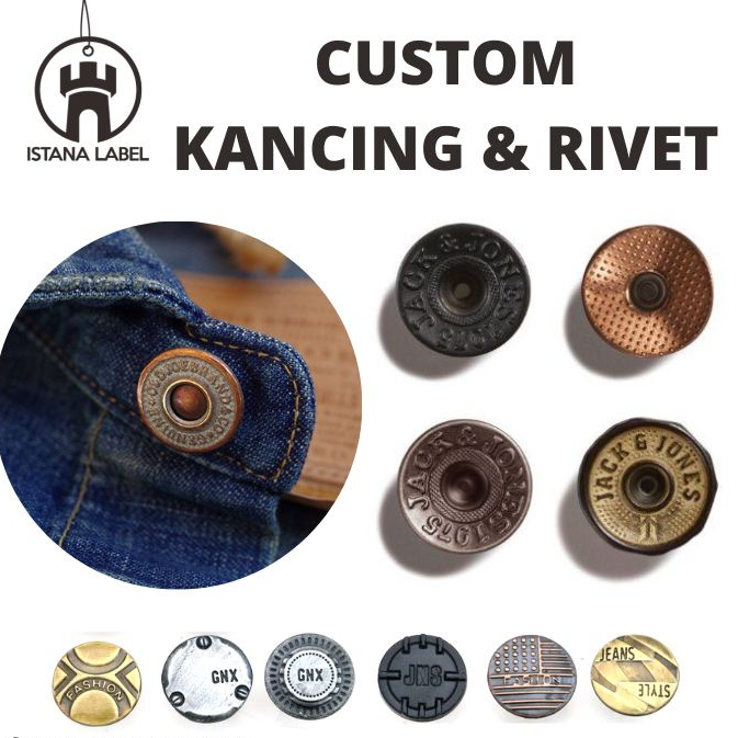 Jual CUSTOM KANCING DAN RIVET JEANS - KANCING DAN RIVET CUSTOM MEREK ...