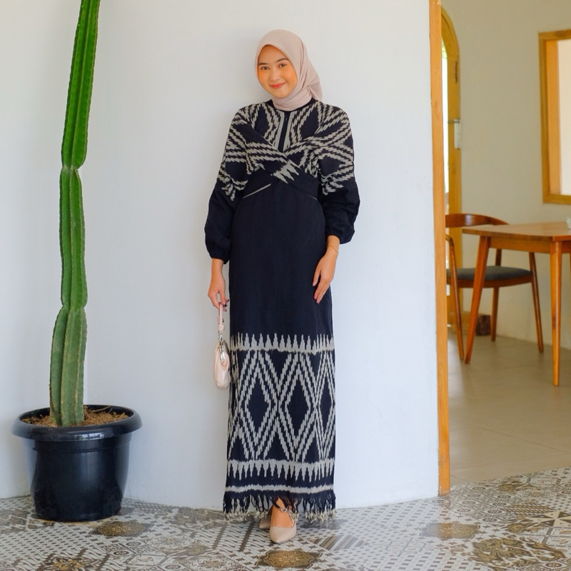 Jual DRESS MENIAR TENUN | Shopee Indonesia