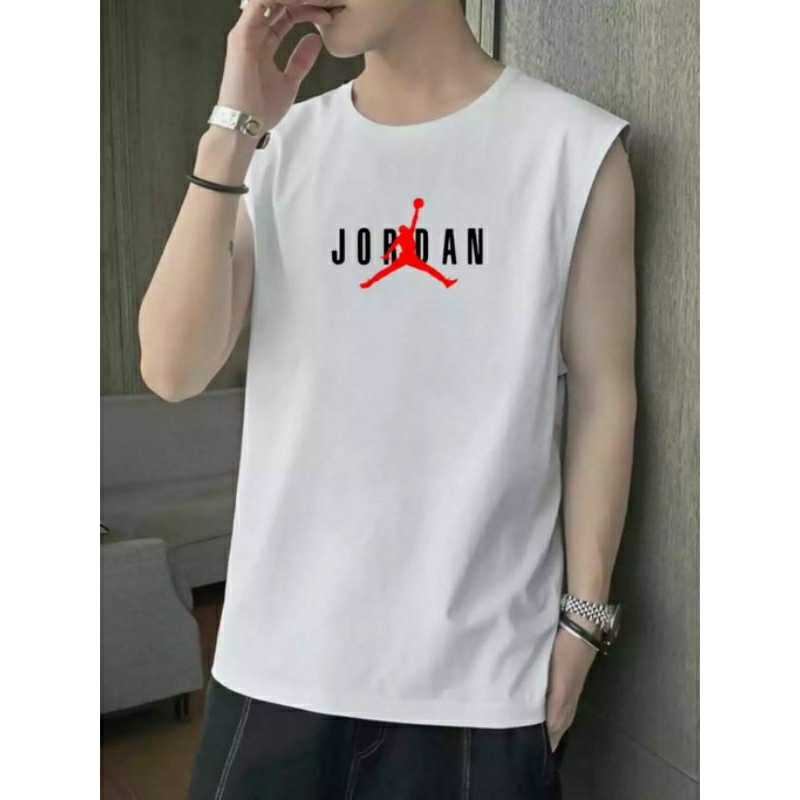 Jual Singlet Pria Nba Jordan II Kaos Singlet Pria Basket Jordan II ...
