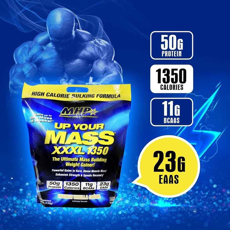 Jual MHP UP YOUR MASS 12 LB 12 LBS 12LB 12LBS SUSU MASS WEIGHT GAINER ...