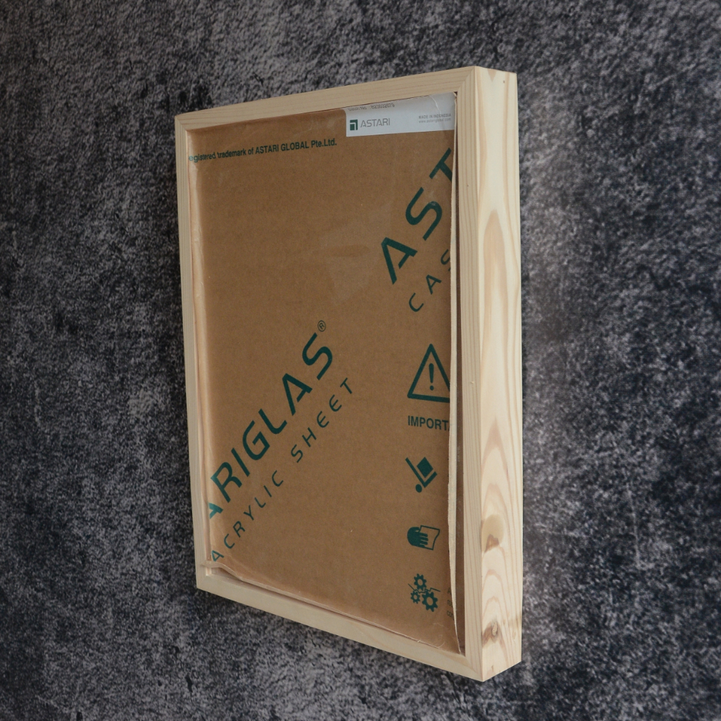 Jual Bingkai Frame Pigura 3D 12R (30x40)cm Tinggi 5cm + Akrilik ...