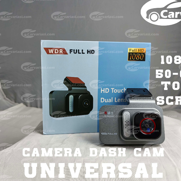 Jual Kamera Mobil Dash Cam Mobil 1080P Dual Lens Touch Screen FULL HD ...