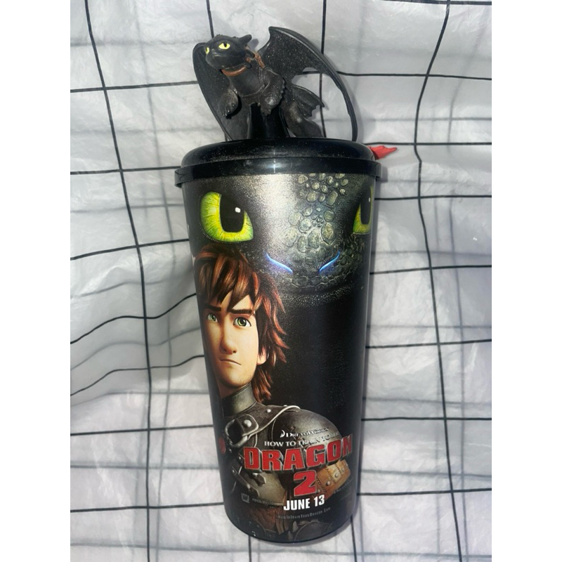 Jual tumbler toothless boneka night furry botol minum how to train your ...