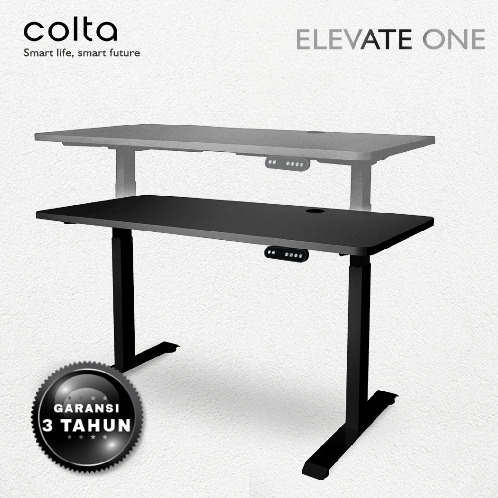 Jual Colta Elevate One Electric Adjustable Standing Desk Meja Kerja Gaming | Shopee Indonesia