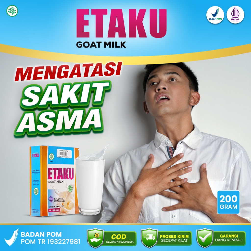 Jual Susu Kambing Etaku Goat Milk 100% Original - Obat Asma TBC Paru ...