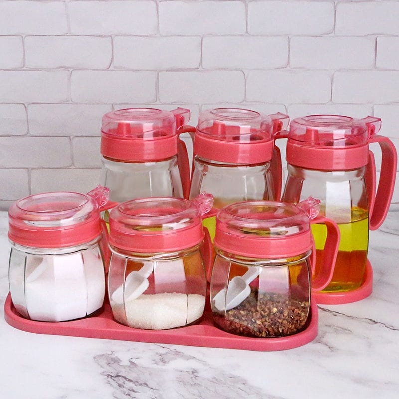 Jual Tempat bumbu dapur set 4 in 1/tempat bumbu dapur 1 set | Shopee ...