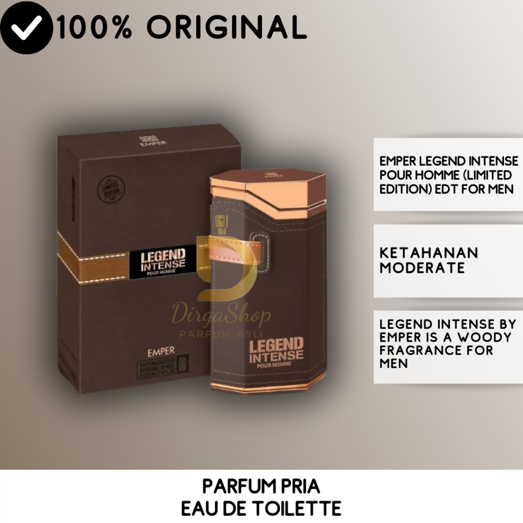 Jual Emper Legend Intense Pour Homme (Limited Edition) EDT For Men ...