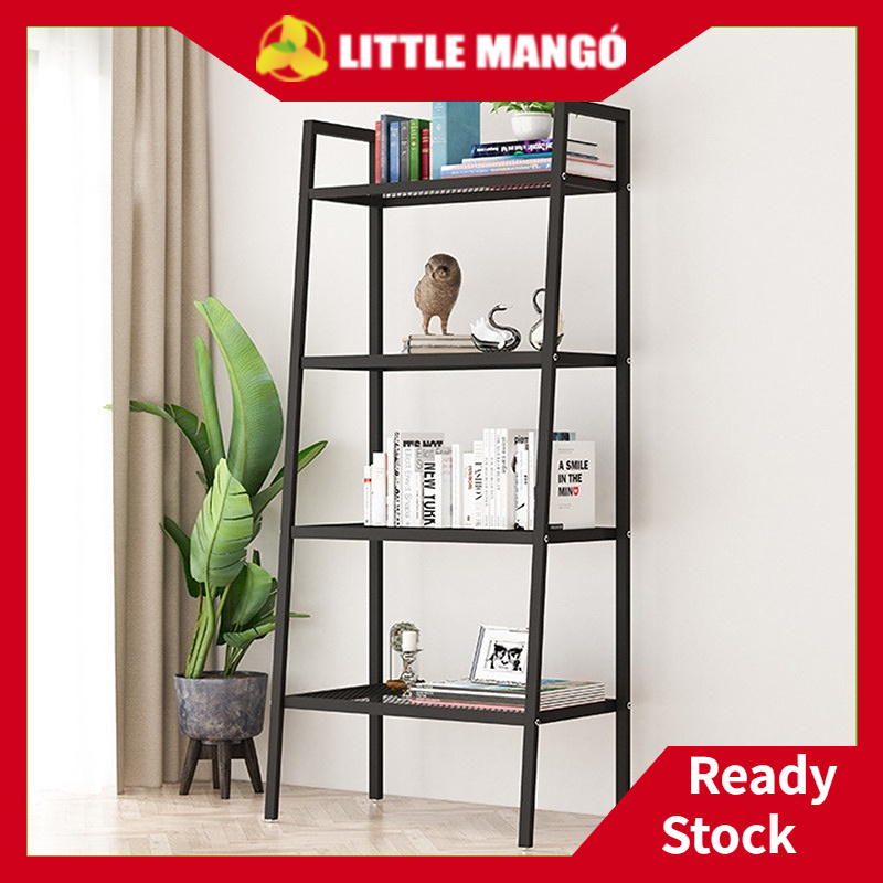 Jual 4 Tingkat Rak Buku Rak Ruang Tamu Serbaguna Rak susun besi Buku ...
