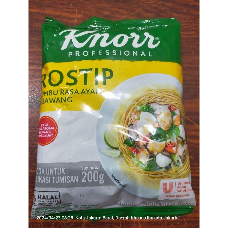 Jual KNORR ROSTIP BUMBU RASA AYAM DAN BAWANG 200 gr | Shopee Indonesia
