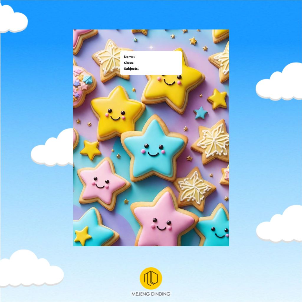 Jual SAMPUL BUKU AESTHETIC ISI 10 PCS / SAMPUL BUKU MOTIF PEMANDANGAN ...