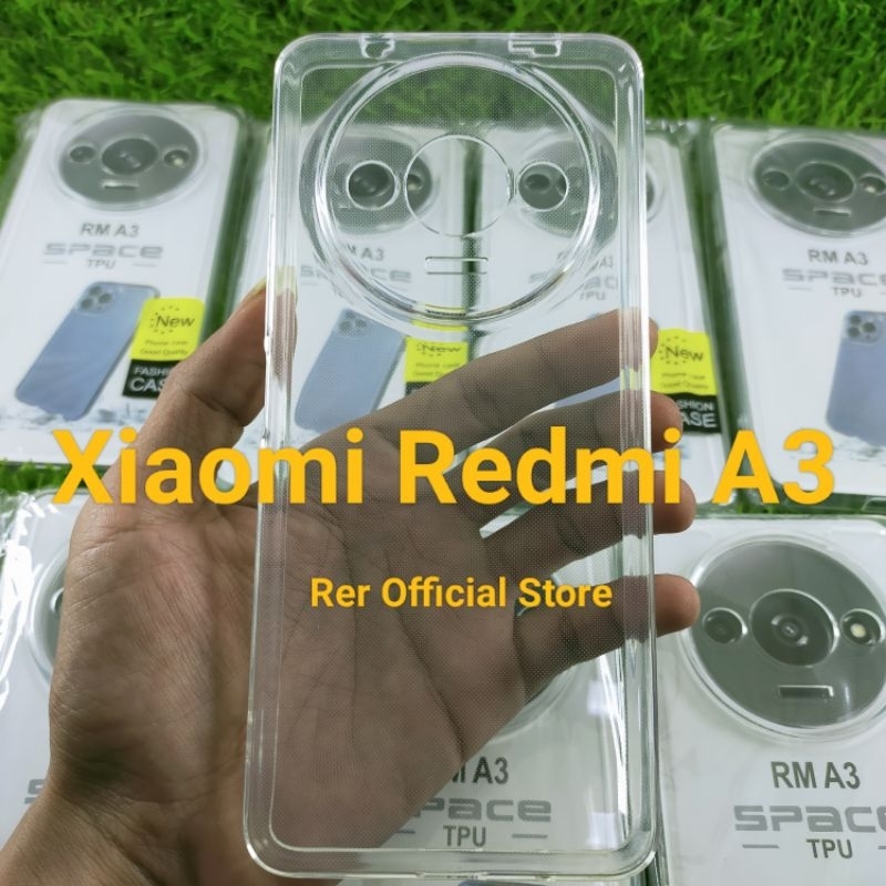 Jual Silikon Soft case bening Space Xiaomi Redmi A3 | Shopee Indonesia