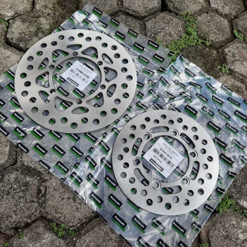 Jual Disk Piringan cakram Rem depan belakang KLX150 S L G BF DTRACKER ...