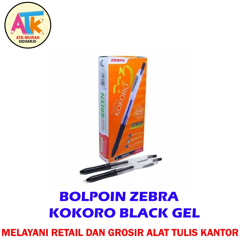 Jual PULPEN ZEBRA KOKORO 0.5mm | Shopee Indonesia