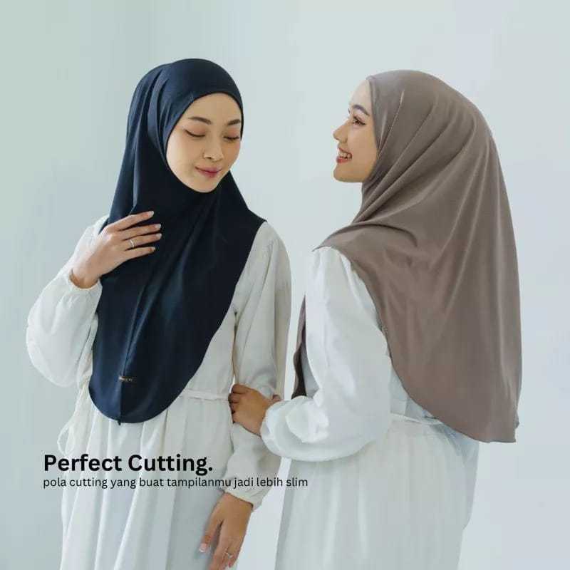 Jual JILBAB INSTAN MALAY JERSEY PREMIUM/ BERGO INSTAN NON PET PINGUIN JERSEY | Shopee Indonesia