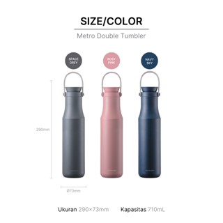 Jual LocknLock Metro Double Tumbler 710ml - LHC4203 | Shopee Indonesia