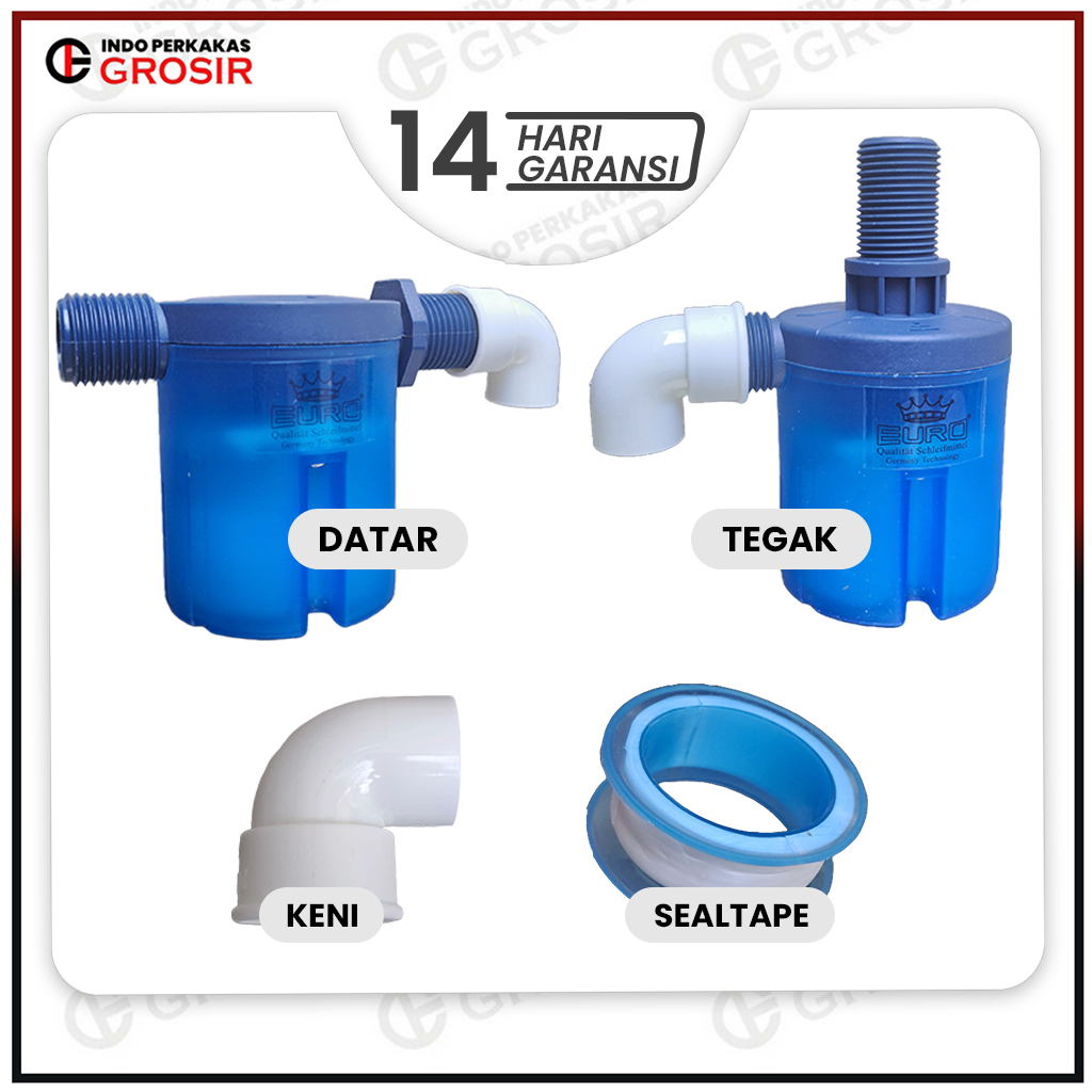 Jual Pelampung Keran Otomatis 1/2" dan 3/4" Water Control Pelampung Air ...