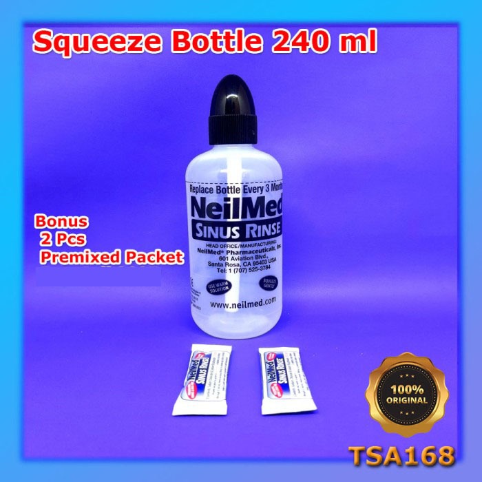 Jual NeilMed Sinus Rinse Nasal Irrigation Botol Premixed NasaMist ...