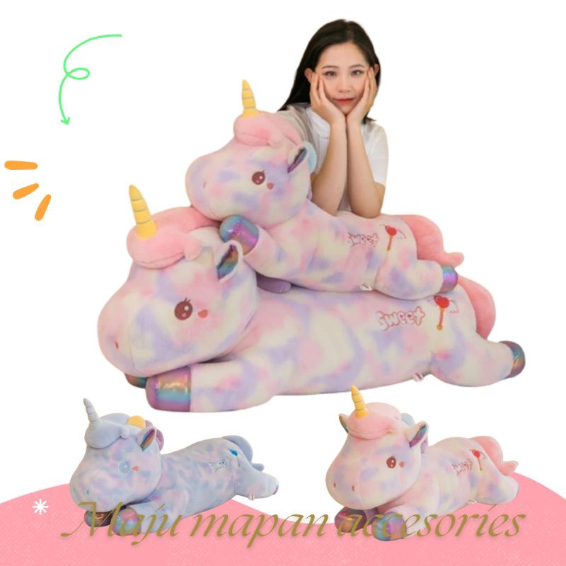 Jual BONEKA SWEET UNICORN FLYING 60,80,95,115cm | Shopee Indonesia