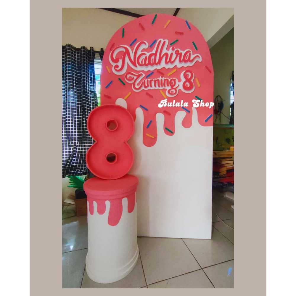Jual Backdrop Pesta Ulang Tahun Paket Sterofoam Perlengkapan Ulang ...