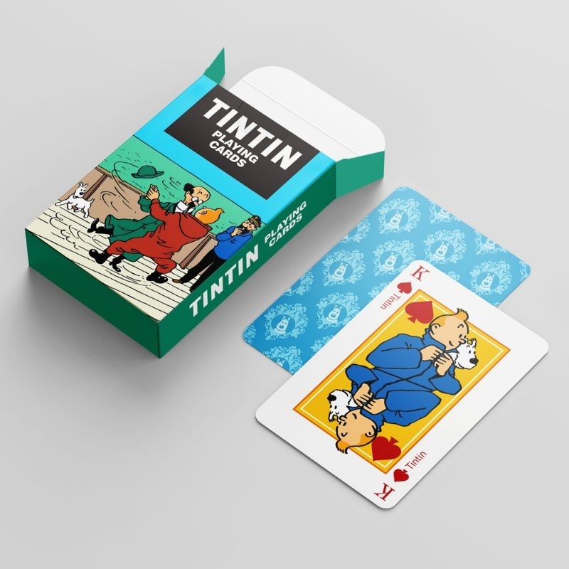 Jual Kartu Remi Tintin / Tintin Playing Card | Shopee Indonesia