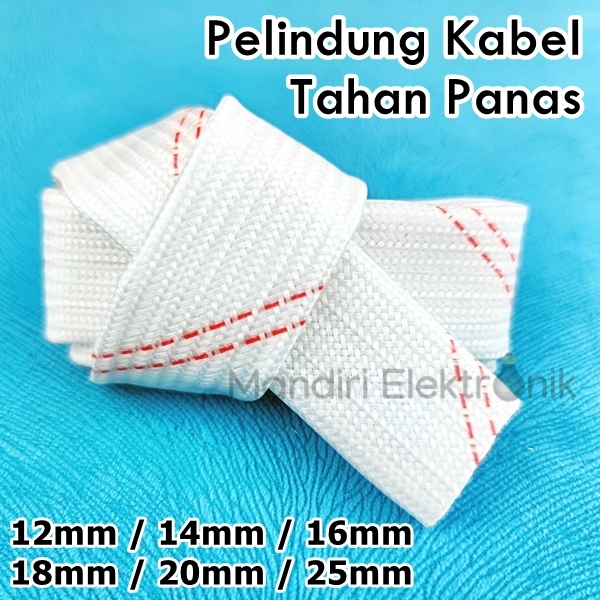 Jual Pelindung Kabel Tahan Panas 12 14 16 18 20 25 mm per Meter ...