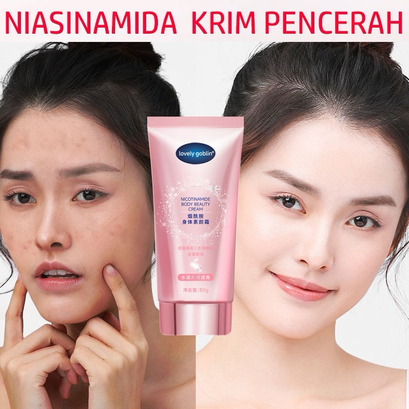 Jual Lotione TONEUP pemutih Niacinamide Krim Pencerah Wajah dan badan ...