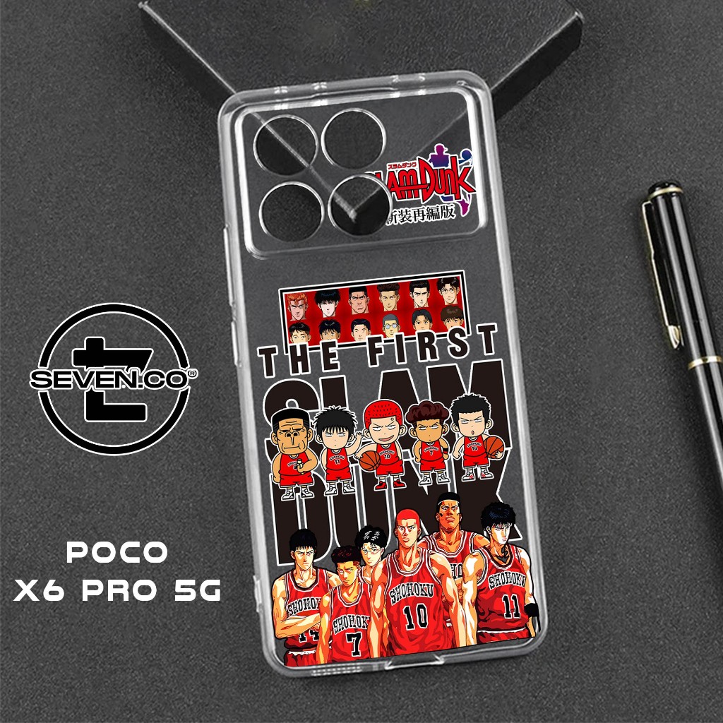 Jual Case POCO X6 X6 PRO TERBARU SevenCase [ SLAM DUNK ] Casing Hp ...