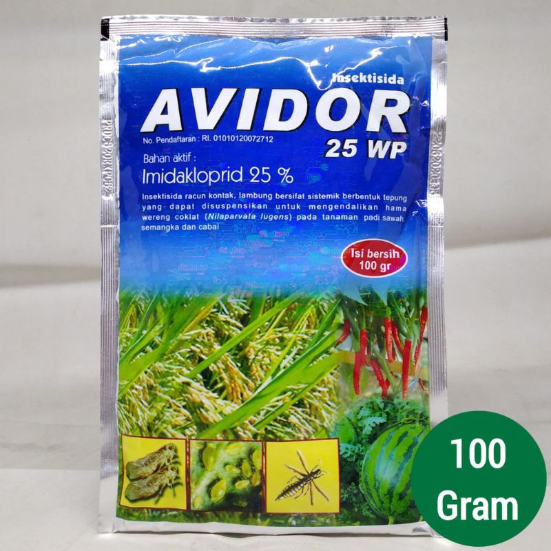 Jual Insektisida Avidor 100 gr,INSEKTISIDA AVIDOR 25 WP 100 GR BAHAN ...