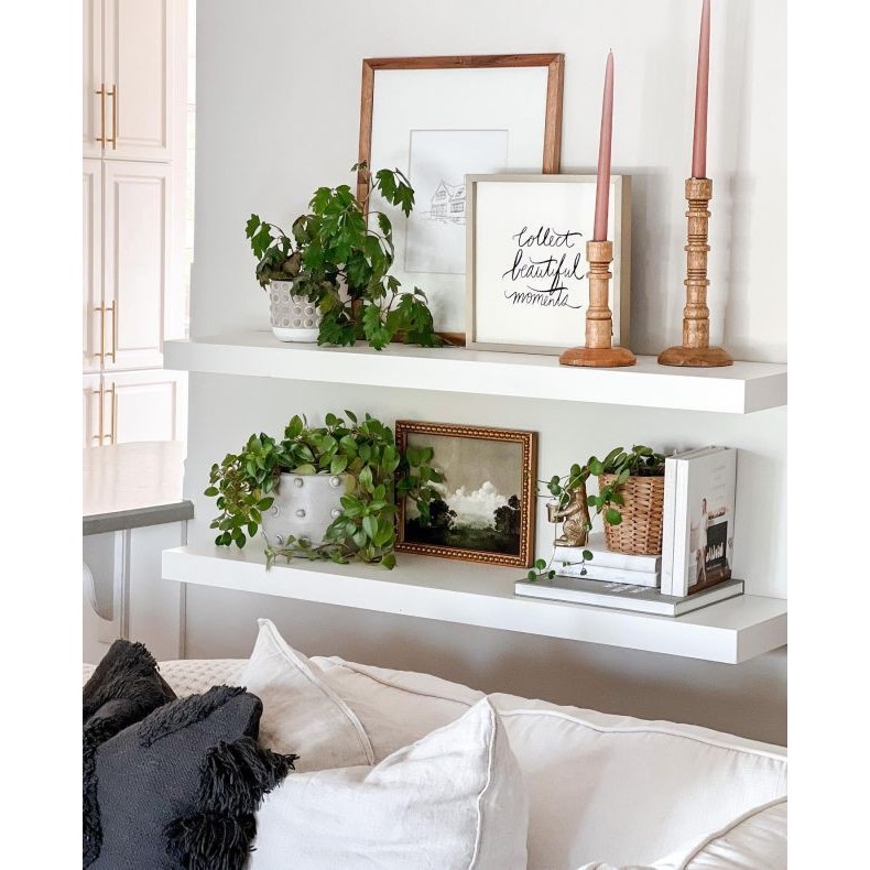 Jual TERMURAH RAK DINDING HAMBALAN KAYU 2 SET UKURAN PANJANG 40x10 ...