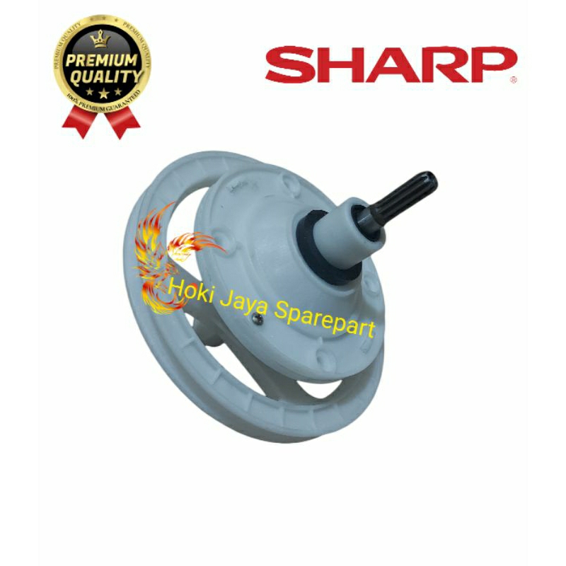 Jual SHARP ES-T85CR GEAR BOX Mesin Cuci 2 Tabung Girbok Gearbok GearBox ...
