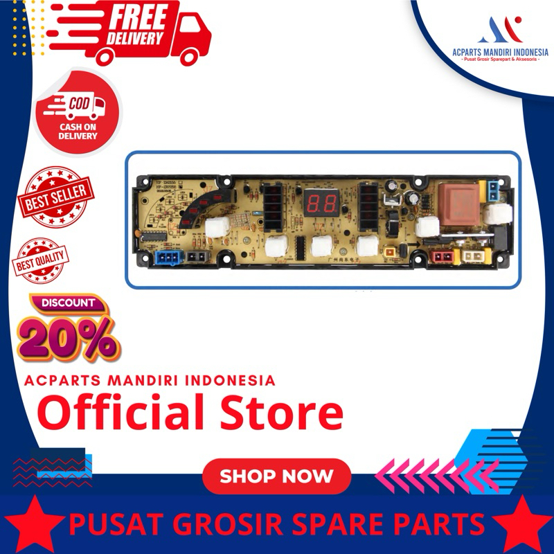 Jual DAEWOO DWF-099 ( DWF-099V ), Modul pcb mesin cuci Top Loading ...