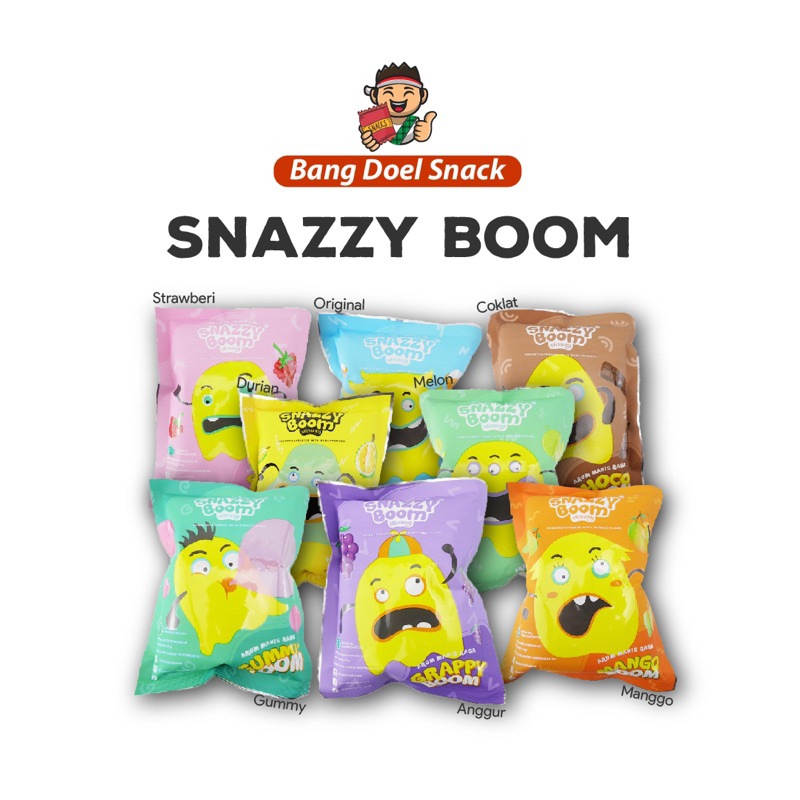 Jual Snazzy Boom - Arum Manis / Rambut Nenek /Gulali / Arbanat 25g ...
